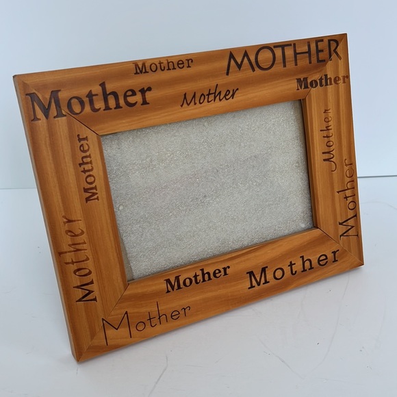 Accents | Wood Mother Frame | Poshmark